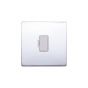Lieber Polished Chrome 13A UnSwitched Fuse Connection Unit - White ...
