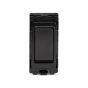 The Camden Collection Matt Black 20AX 2 Way RM-Grid Switch Module - Elesi