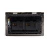 Antique Brass 2 Gang EuroMod Floor Socket | 13A 2Gang Euro Module Floor ...