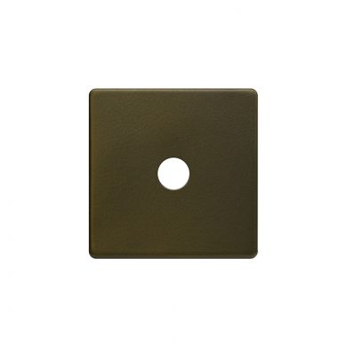 Soho Lighting Bronze 2 Gang CM Circular Module Grid Switch Plate - Elesi
