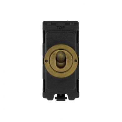 Soho Lighting Old Brass 20AX Intermediate CM-Grid Toggle Switch Module ...