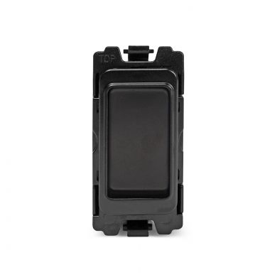 The Camden Collection Matt Black 20A 2 Way Retractive RM-Grid Switch ...