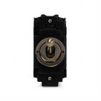 Soho Lighting Vintage Brass 20AX 2 Way LT3-Toggle Switch Module - Elesi