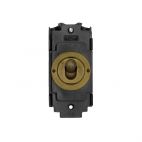 Soho Lighting Vintage Brass 20A 1 Way Retractive LT3-Toggle Switch ...