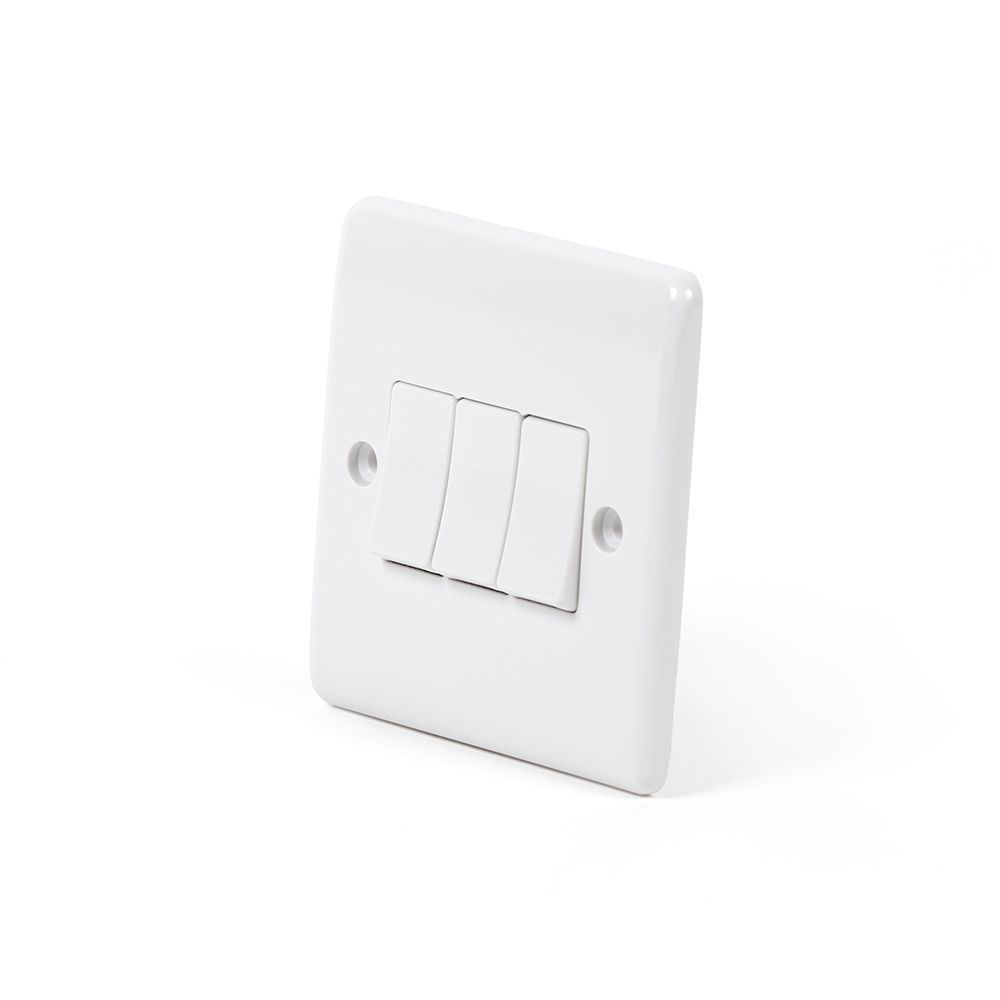 Lieber 3 Gang Intermediate Switch | Triple Intermediate Light Switch ...