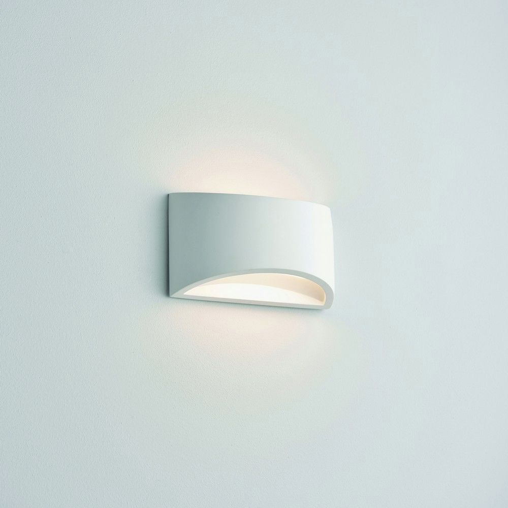 Toko 1lt 200mm 3W warm white Curved Wall Light - Elesi