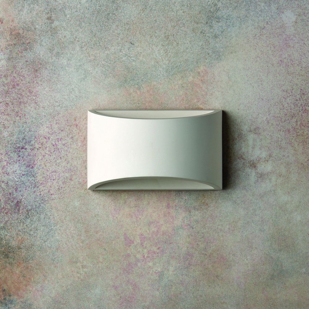 Toko 1lt 200mm 3W warm white Curved Wall Light - Elesi