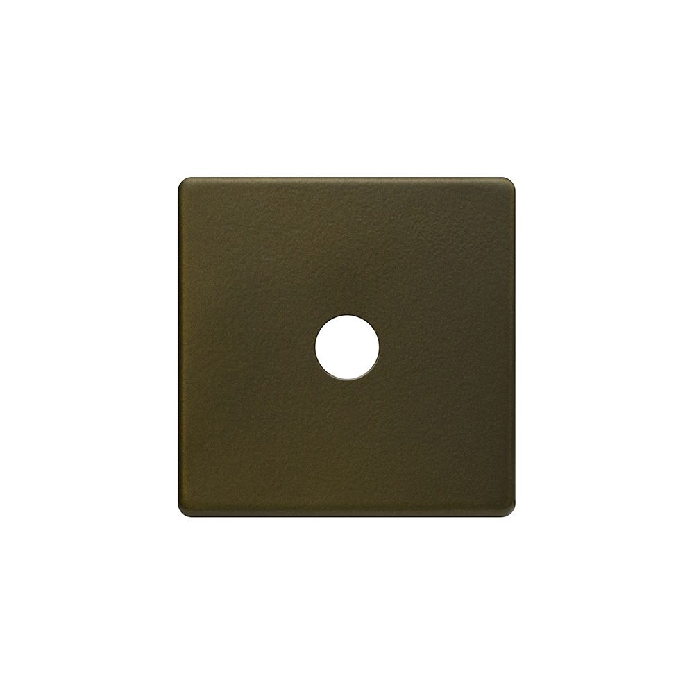 Soho Lighting Bronze 1 Gang CM Circular Module Grid Switch Plate - Elesi
