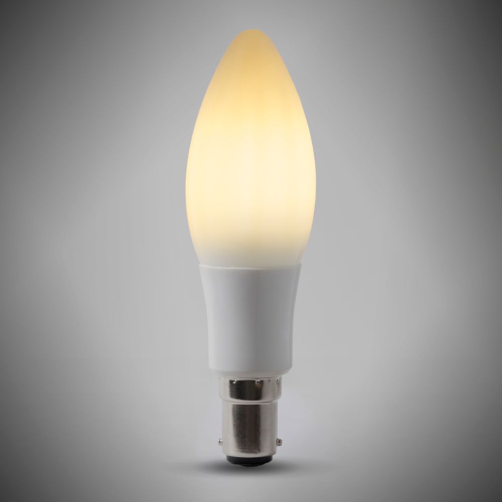 10 Pack 4w B15 4100K Opal Dimmable with white plastic - Elesi