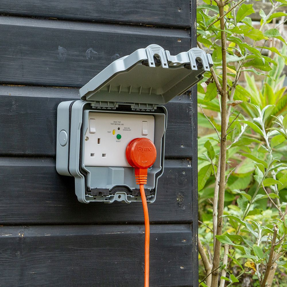 Outdoor RCD Socket | Weatherproof IP Rated RCD Socket - Elesi