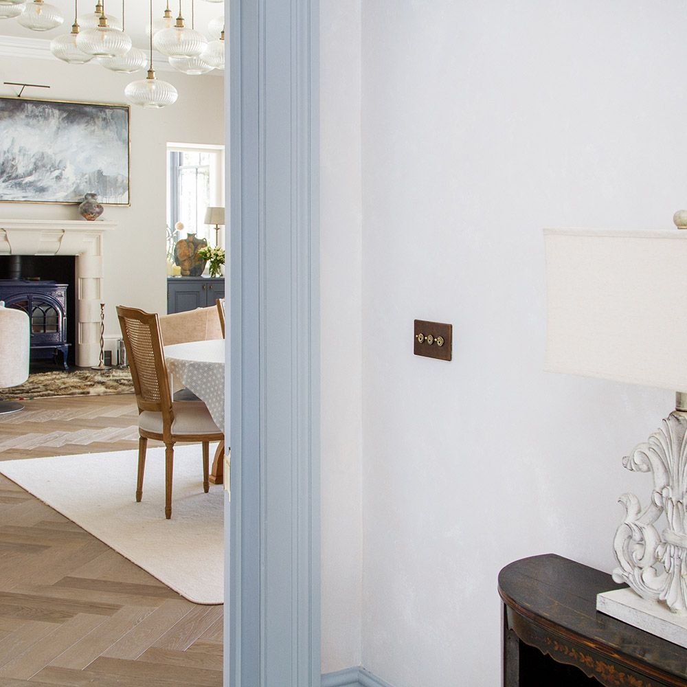 Soho Lighting Vintage Brass 3 Gang 2 Way Toggle Switch - Elesi