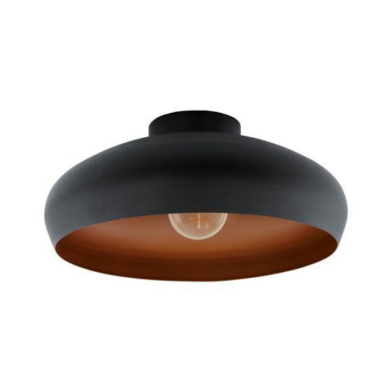 Ceiba-Modern-Black-Copper-Ceiling-Light - Elesi
