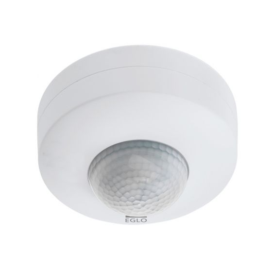 Eglo DETECT ME 6 White 360 Degree Motion Detector Sensor IP44 - Elesi