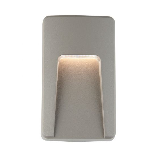 Severus Grey CCT vertical indirect IP65 2.8W Exterior Wall Light ...