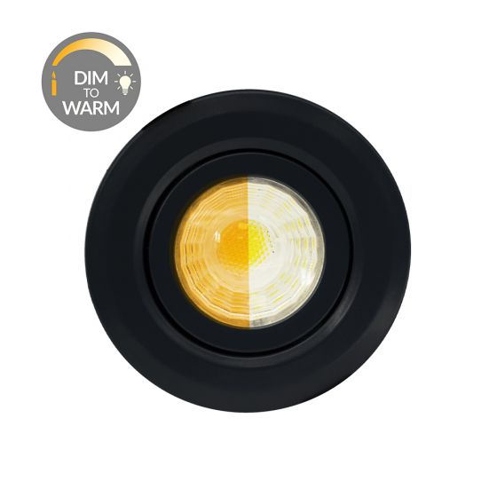 Squid Ink Blue CCT Dim To Warm LED Downlight Fire Rated IP65 - Elesi