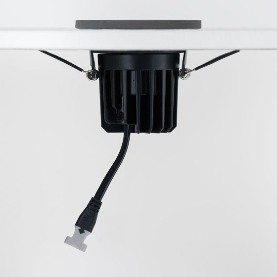 8 Pack - Graphite Grey CCT Fire Rated LED Dimmable 10W IP65 Downlight ...