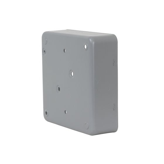 6-8 Gang 40mm Steel Pattress Box - Elesi