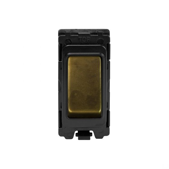 Soho Lighting Vintage Brass 20AX 2 Way RM-Grid Switch Module - Elesi