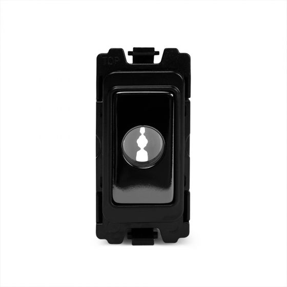 Soho Lighting Black Nickel Flex Outlet Grid Switch Module - Elesi